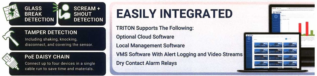 Triton Sensors - Code 4 CCTV